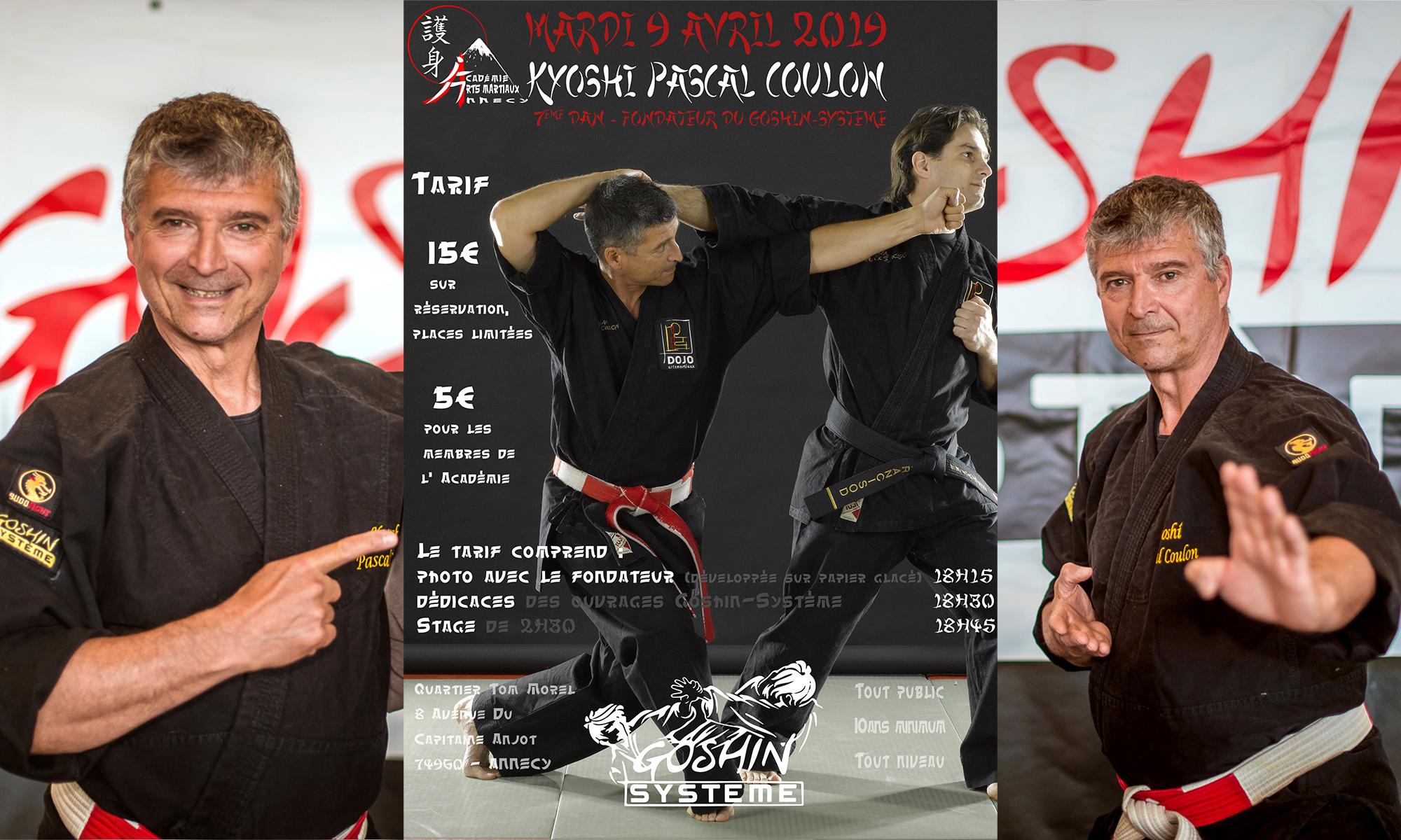 Kyoshi Pascal COULON – Académie Arts martiaux Annecy